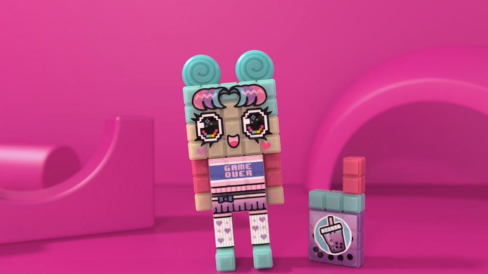 Pixobitz Studio with 500 No Heat Water Fuse Beads, Decos & Accessories ...