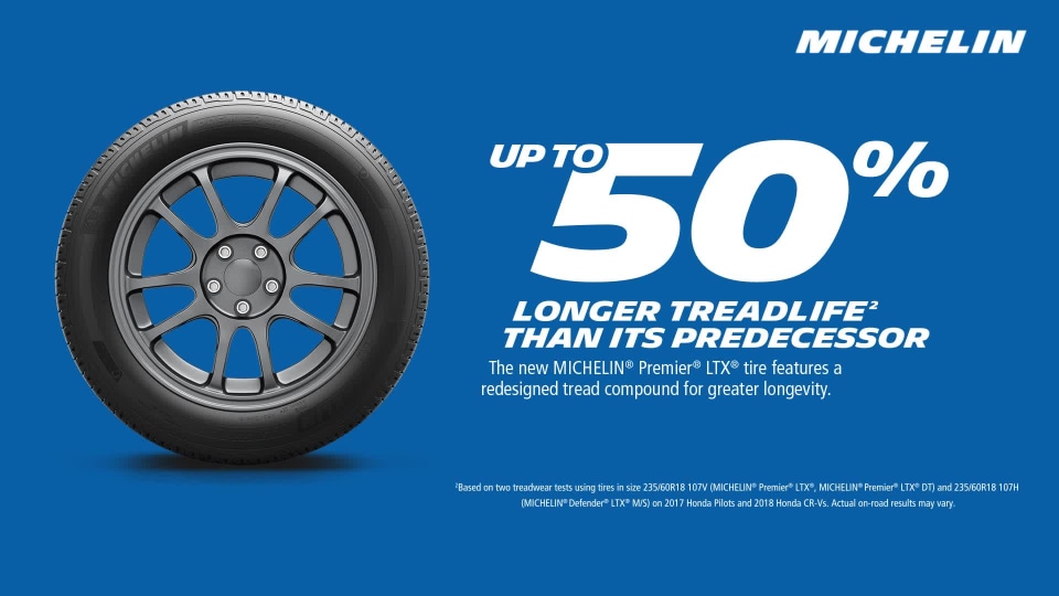 Michelin Premier LTX All-Season 235/55R20 102V for SUVs, Crossovers & Light Trucks - Walmart.com