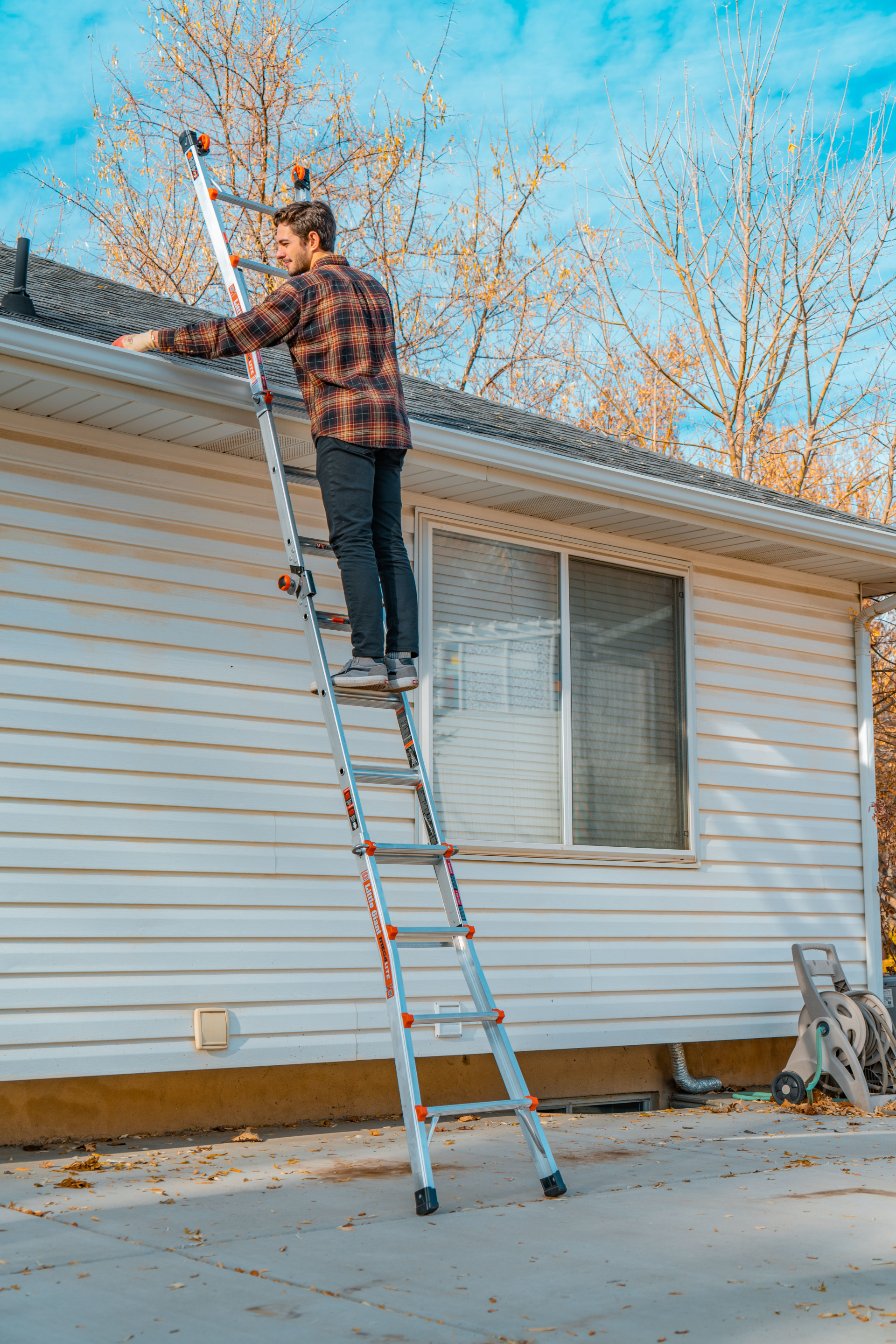 Little Giant MegaLite 17 Ladder with Tip & Glide Wheels – ShopEZ USA