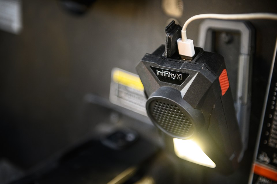 Infinity X1 Work Lights with Bluetooth Speakers, 2-pack - Home Smart Camera