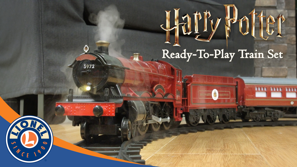Lionel Hogwarts Express Ready-to-Play Train Set with Bluetooth and ...