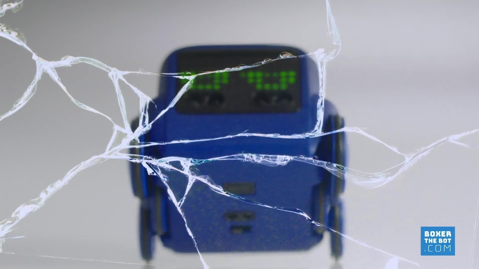 Boxer - Interactive A.I. Robot Toy (Blue) with Personality and Emotions ...