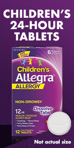 Allegra Children's 12HR Orally Disintegrating Tablets (12 Ct) - Walmart ...