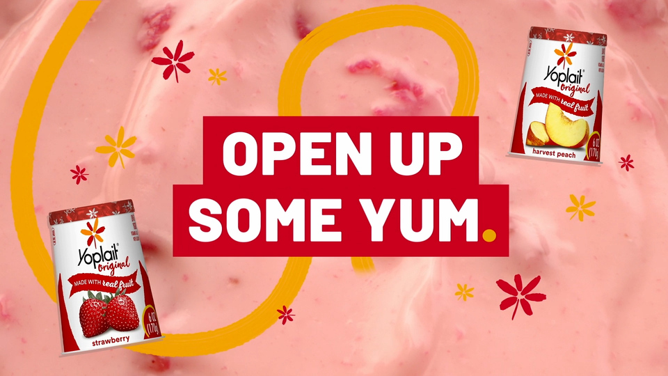 Yoplait Original Smooth Style Strawberry Banana Flavored Low Fat Yogurt ...