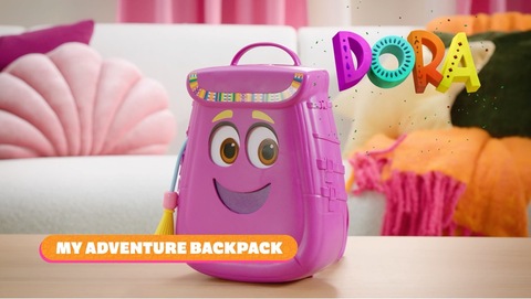 Dora the Explorer, My Adventure Backpack, with Collectible Map, Toy ...