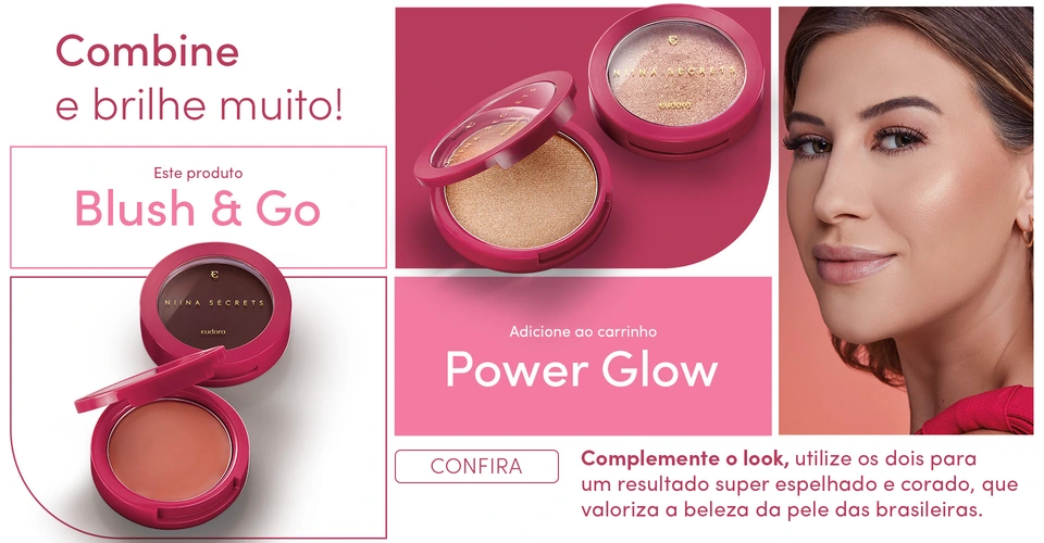 Blush Niina Secrets by Eudora Blush & Go Secrets 2 em 1 - Época ...