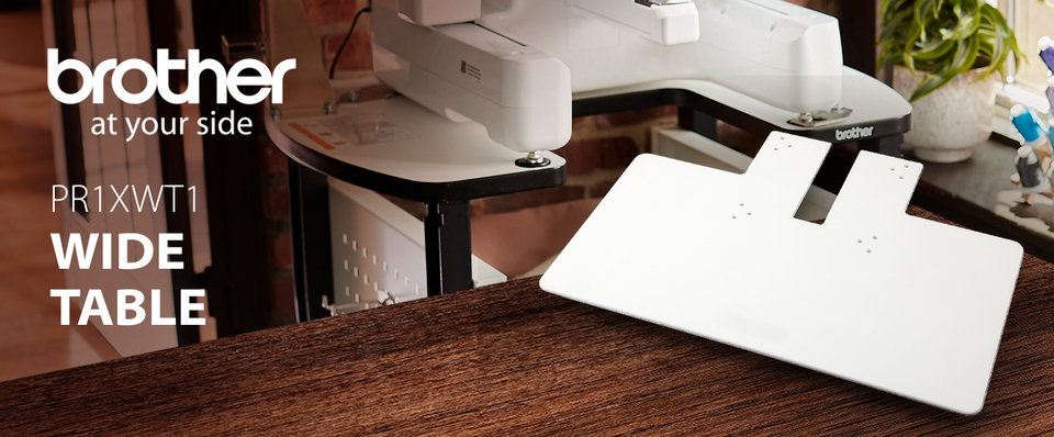 Brother PR1X Wide Table - Pénélope sewing machines