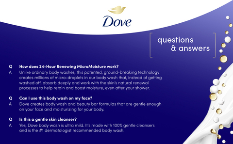 Dove Body Wash Advertisement