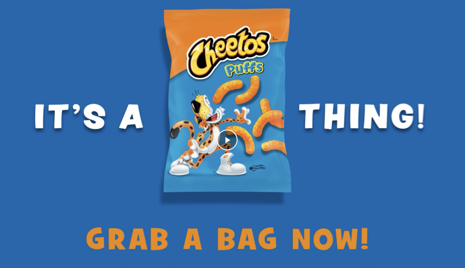 Cheetos Jumbo Puffs Cheese Flavored Puffed Snack Chips, 0.875 oz Bags ...