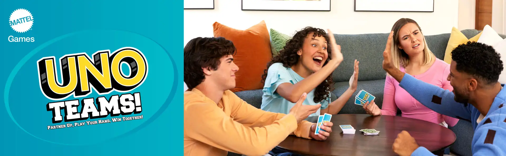 Mattel Juego de Cartas UNO Teams | Precio Guatemala | Kemik