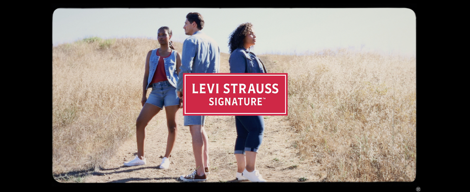 Levi Strauss Signature Women's and Women's Plus Mid Rise Slimming ...