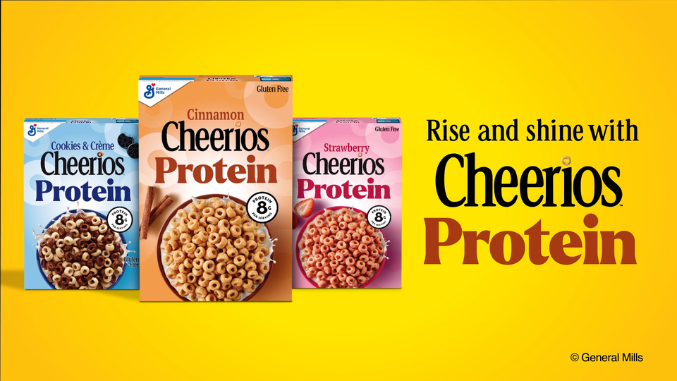 Cheerios Protein Cereal, Strawberry, 8g Protein, Family Size, 15 oz - Walmart.com