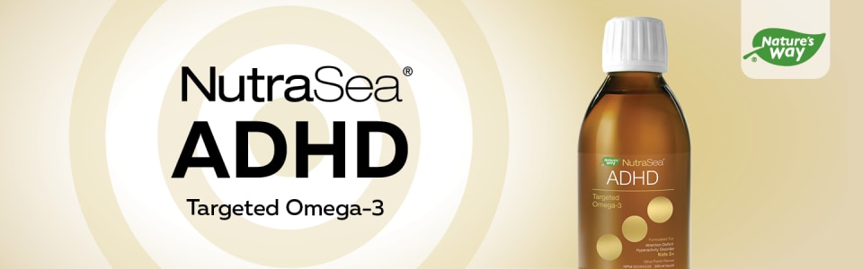 NutraSea ADHD Targeted Omega-3 - Citrus Punch Flavour | 2 Bottles of ...