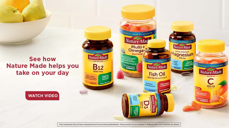 Nature Made Potassium Gluconate 550mg Dietary Supplement Pills, 100 ...