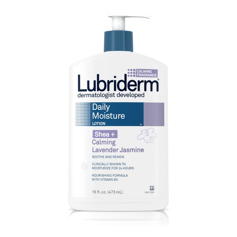 Lubriderm Daily Moisture Lotion with Shea Butter, 16 fl. oz - Walmart ...