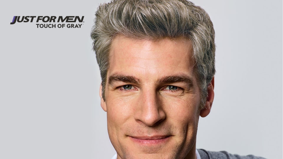 Just For Men, Hair Color, T-55 Black, Gray Men's Hair Color Pack of 3 ...