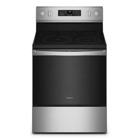 Whirlpool glass top electric stove store