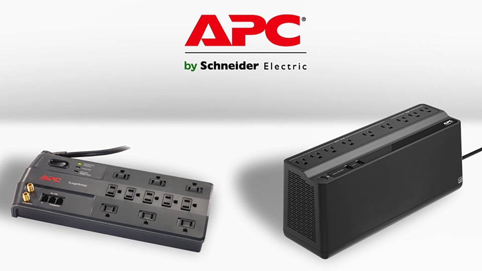 APC 6-Outlet Power Strip Surge Protector, Essential Series PE610 with ...