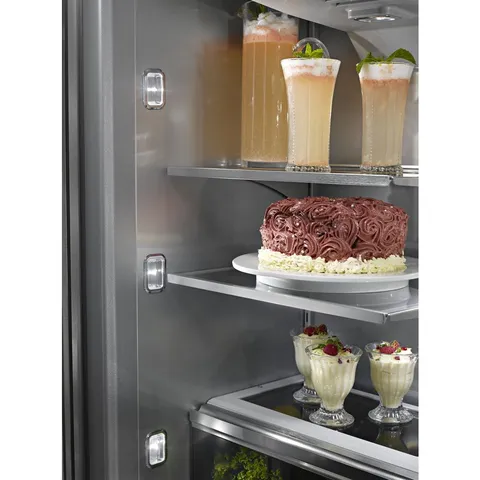 KBFN502ESS KitchenAid 24.2 Cu. Ft. 42 Built In French Door Refrigerator Stainless Steel