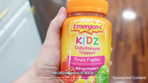 Emergen-C Kidz Daily Immune Support Dietary Supplements With Vitamin C ...