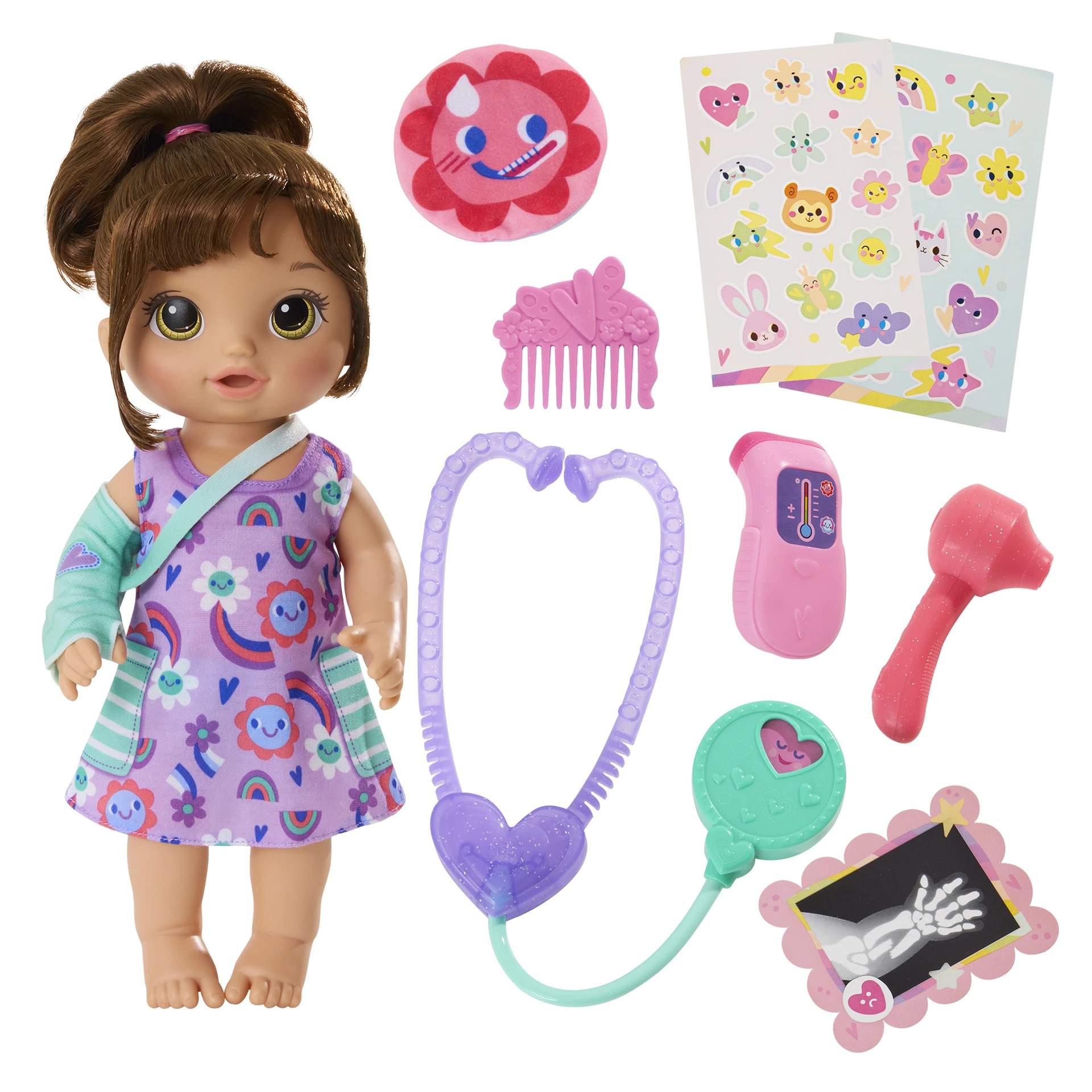 Baby Alive Better Now Bella Baby Doll Doctor Play Set Brown Hair Toys R Us Canada