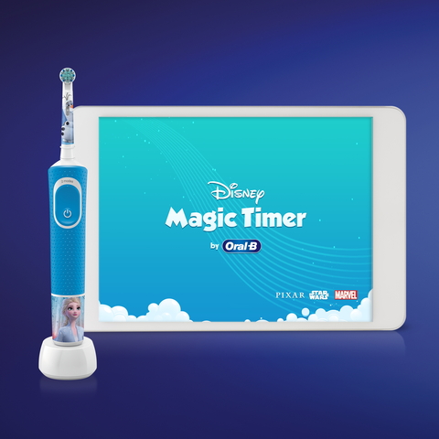 Oral-B EB10-4 Kids fogkefefej, 4 db, Jégvarázs 2 - eMAG.hu