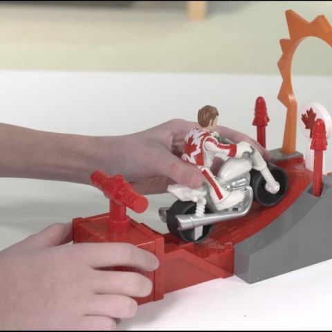Imaginext Disney/Pixar Duke Caboom Toy Story 4 Stunt Set for Ages 3-8 ...