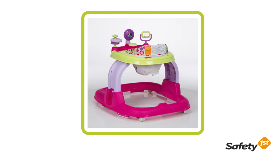 Safety 1st Ready, Set, Walk! Developmental Walker, Whale Bay - Walmart.com