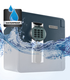 First Alert Digital Ready-Seal Waterproof Fire Resistant Safe, 0.94 cu ...