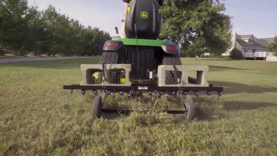 Agri-Fab, Inc. 40" Dethatcher Tow Behind Lawn Groomer Model 45-02941 ...