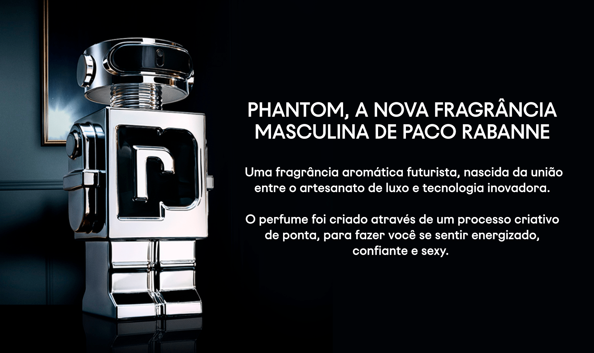 Phantom Paco Rabanne Perfume Masculino EDT