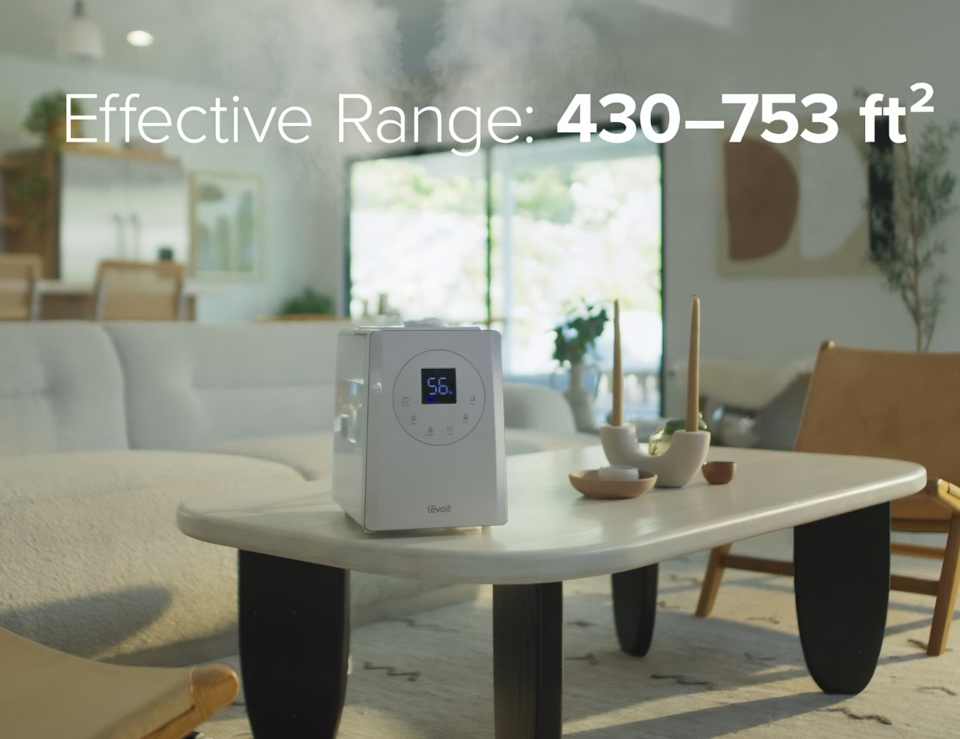 Levoit Smart Ultrasonic Humidifier Warmcool Mist 6l Top Fill Lv600s