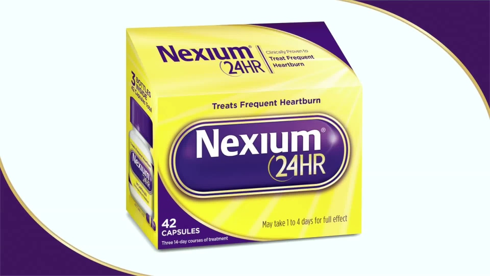 Nexium 24HR Acid Reducer, Delayed-Release Capsules (14 capsules, 3 Pack ...