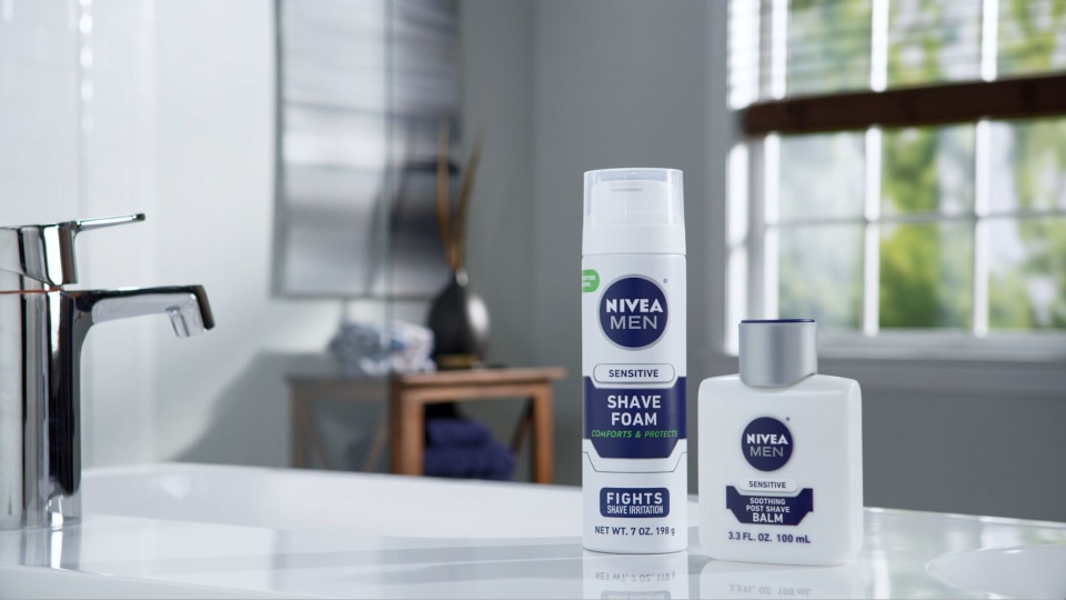 NIVEA Men Sensitive Shaving Foam, 7 oz. Can - Walmart.com