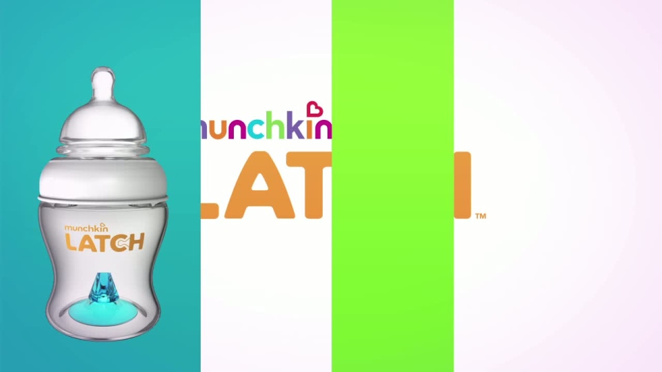 Munchkin LATCH Anti-Colic Baby Bottle, BPA Free, 4oz, 3 Pack - Walmart.com