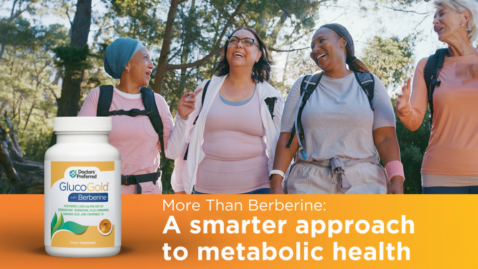 Doctorsâ€™ Preferred GlucoGold, Berberine 1,500 mg, Chromium, Cinnamon ...