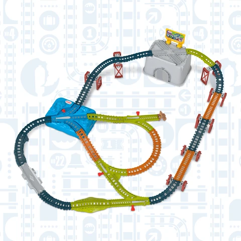 Thomas The Train Track Setups My New Wooden Railway Layout! | Fandom