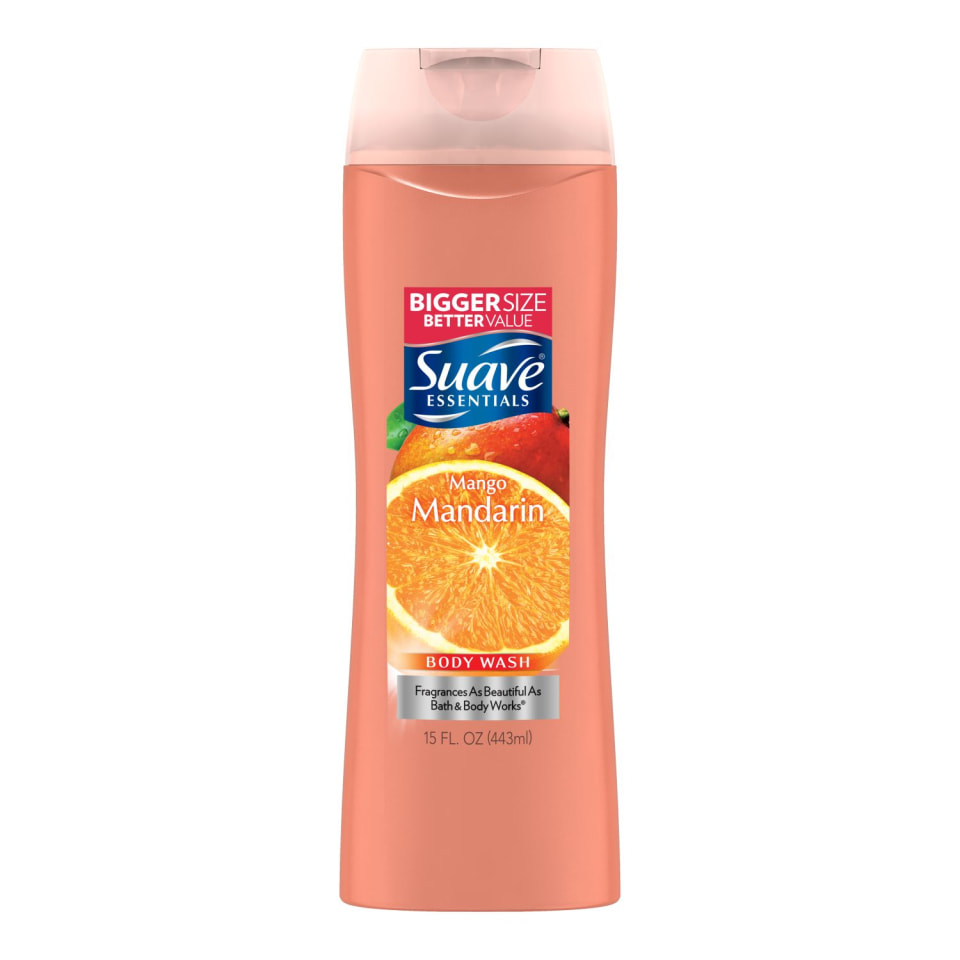 Suave Essentials Sweet Pea & Violet Body Wash, 12 Fl Oz - Walmart.com ...