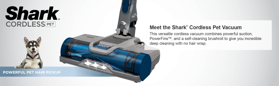 Shark Pet Plus Cordless Stick Vacuum, UZ365H - Home Smart Camera