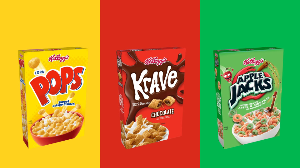 Kellogg's Minecraft Creeper Crunch Breakfast Cereal, 7 Vitamins and ...