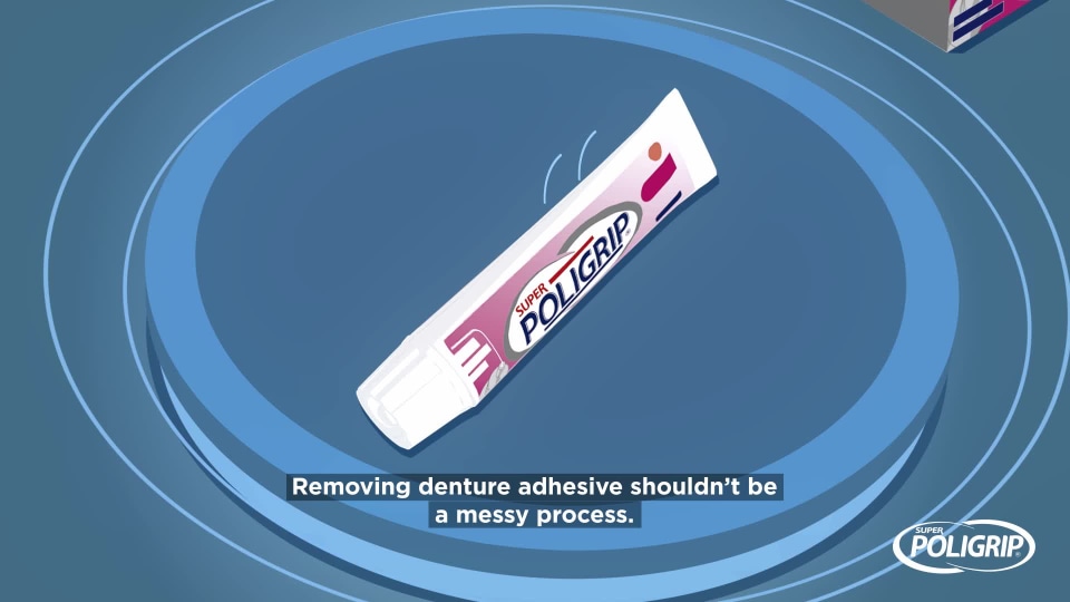 Super Poligrip Extra Care Denture Care Adhesive Cream With Poliseal, 1. ...