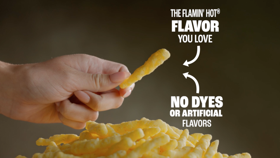 Cheetos Simply NKD, No Dyes No Artificial Flavors Crunchy Flamin’ Hot ...