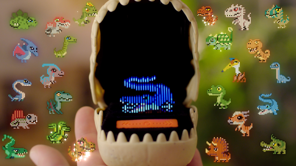 Bitzee, Jurassic World Interactive Toy, 25 Dinosaurs Inside, Reacts to ...