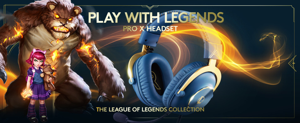 Logitech Pro X Gaming Headset - League Of Legends Edition for PC ...