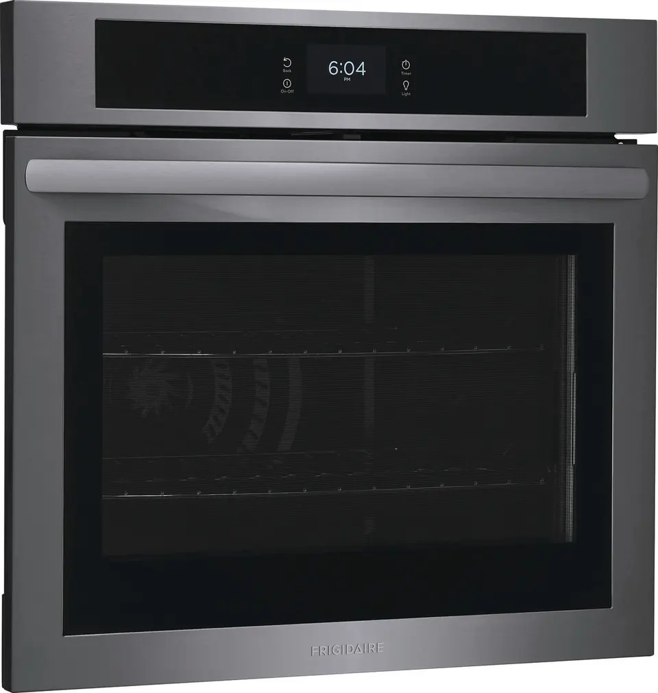 FCWS3027AD Frigidaire 30 Single Electric Wall Oven with Fan Convection Black Stainless Steel