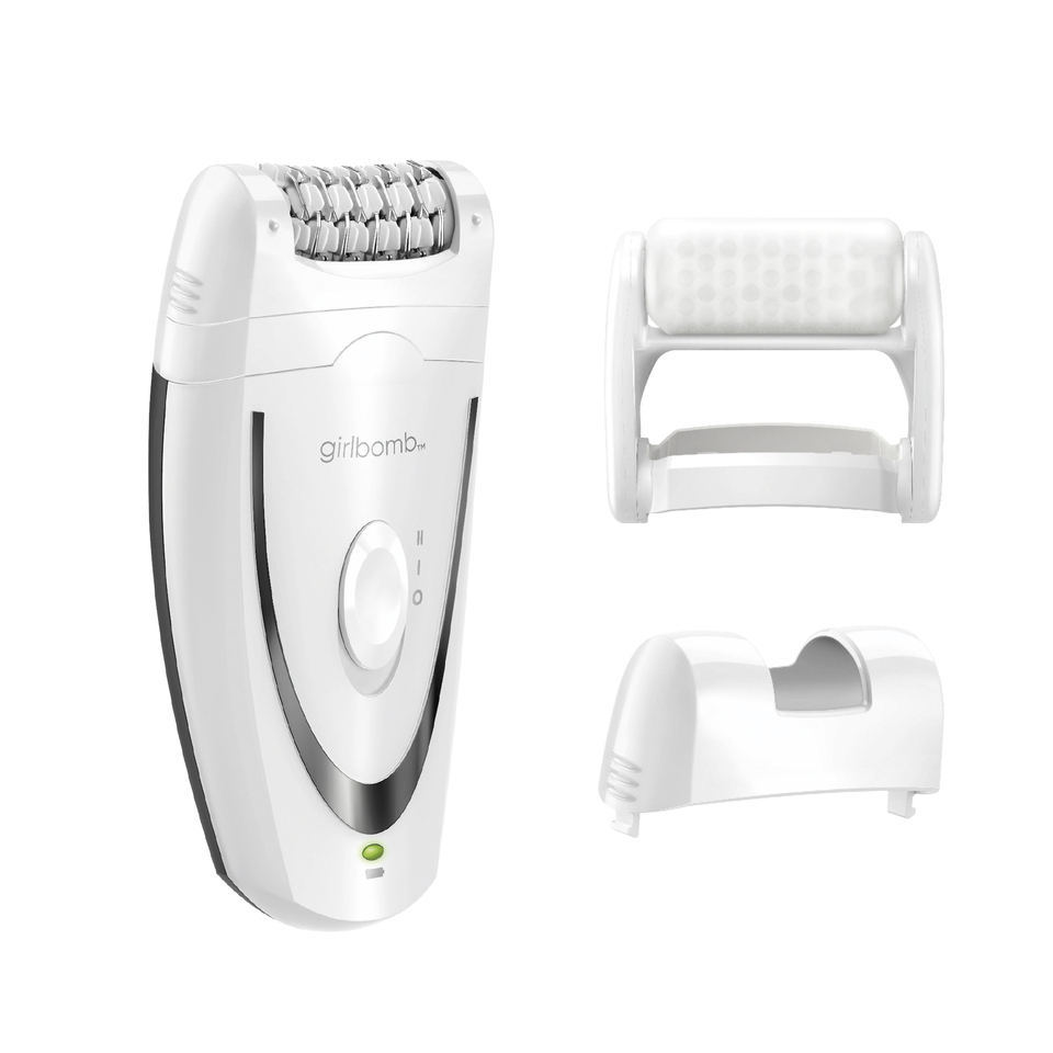 Conair Girlboomb Rechargeable Epilator Ice Roller for Hair Removal ...