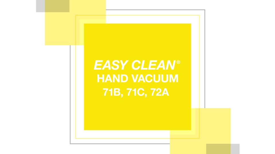 Eureka EasyClean Lightweight Handheld Vacuum Cleaner, Yellow 71B ...