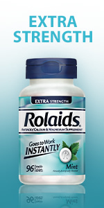 Rolaids Advanced Antacid, Anti Gas Tablets (60 Ct, Mixed Berry ...
