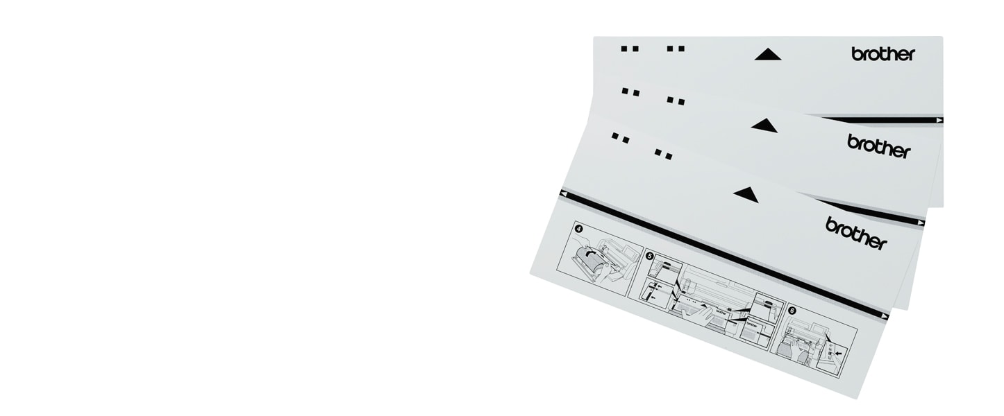 Brother ScanNCut Roll Feeder Leader Sheet for use with HTV roll feeder