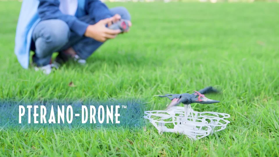 Mattel Jurassic World Pteranodon Remote Control RC Pterano Drone ...